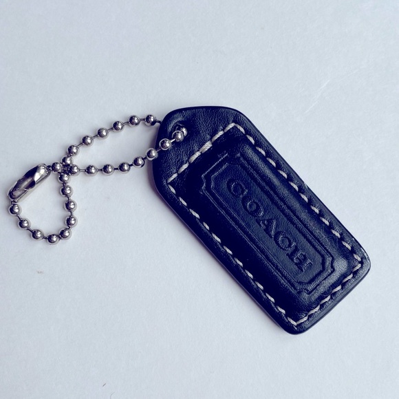 Coach | Accessories | Coach Espresso Leather Replacement Hang Tag ...